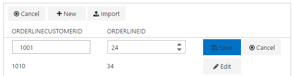 Editing values using an edit button | Ometa Technical Documentation