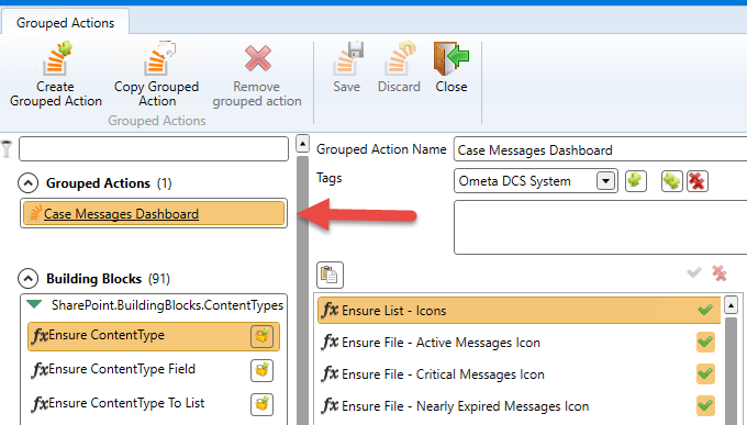 Case Messages Dashboard | Ometa Technical Documentation