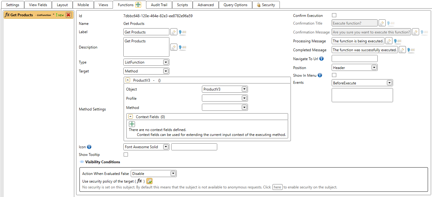 Functions | Documentation