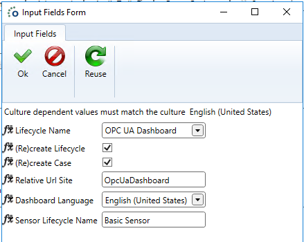 OPC UA Dashboard | Documentation