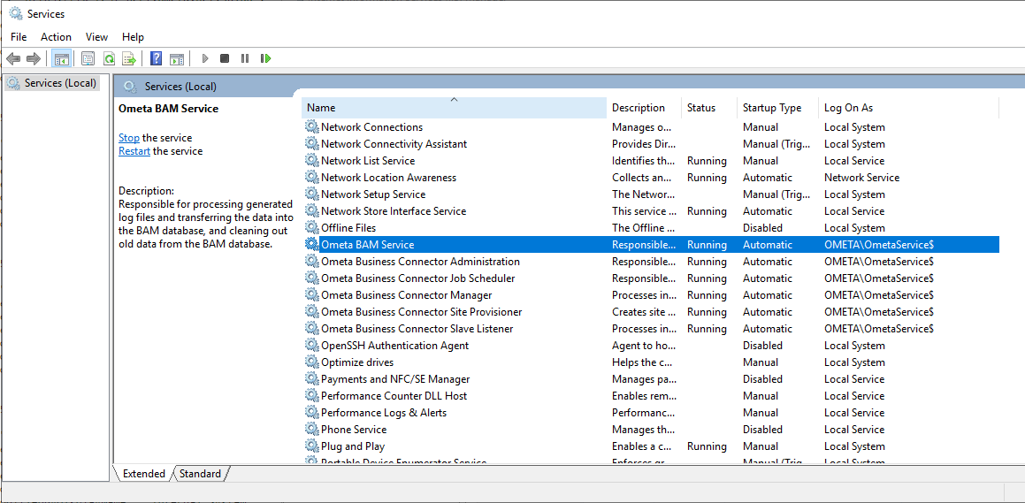 Windows Services | Documentation
